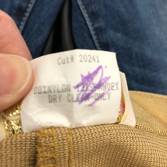 Cache | Pants & Jumpsuits | Vintage Cache Metallic Gold Stirrup Pants ...